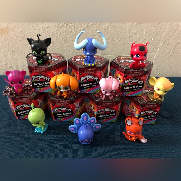 Miraculous Ladybug | Toys | Miraculous Miracle Box Kwami Surprise ...
